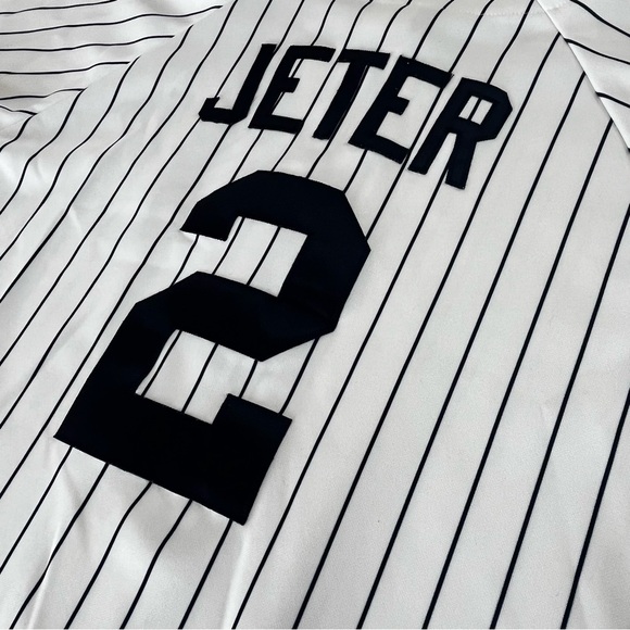 Majestic | Shirts | Derek Jeter New York Yankees Jersey Majesitc Pin ...